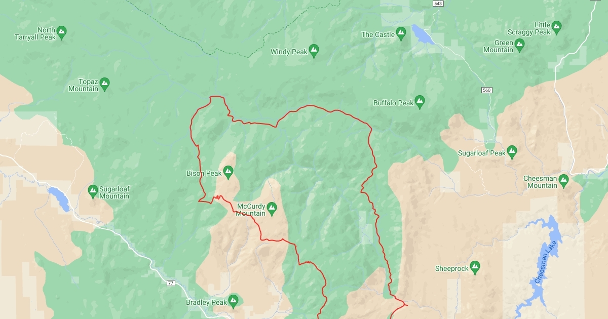 Lost Creek Wilderness Loop : Scribble Maps