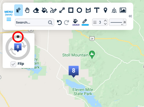 Place Markers On Maps : Scribble Maps